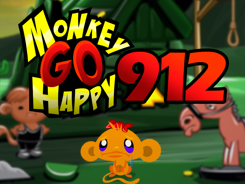 Monkey GO Happy Stage 912: Monkey Rodeo-lasso games League of Monkeys ...