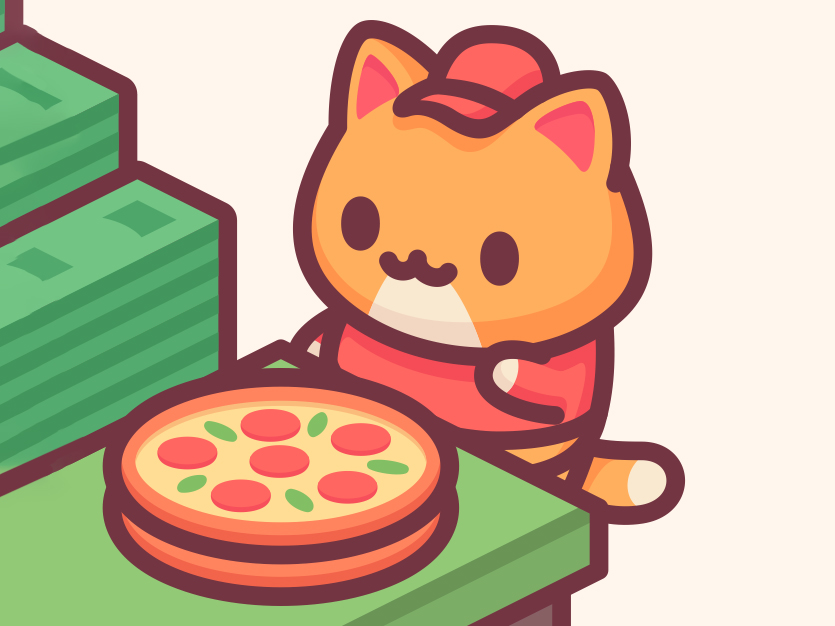 Game Cat Pizza — play online free