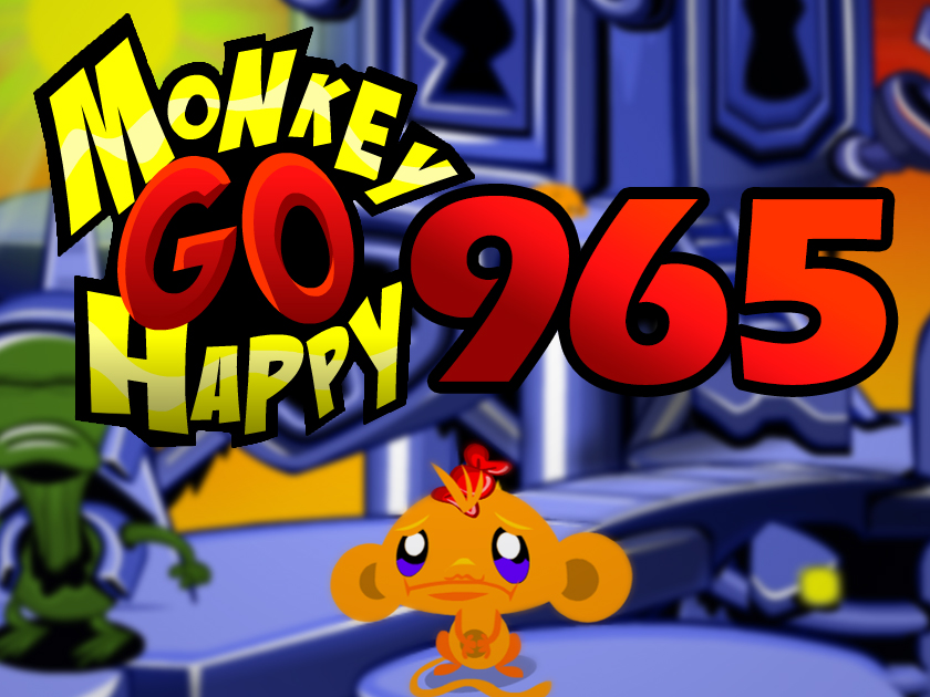 Game Monkey GO Happy Stage 965: BO-BOT — play online free