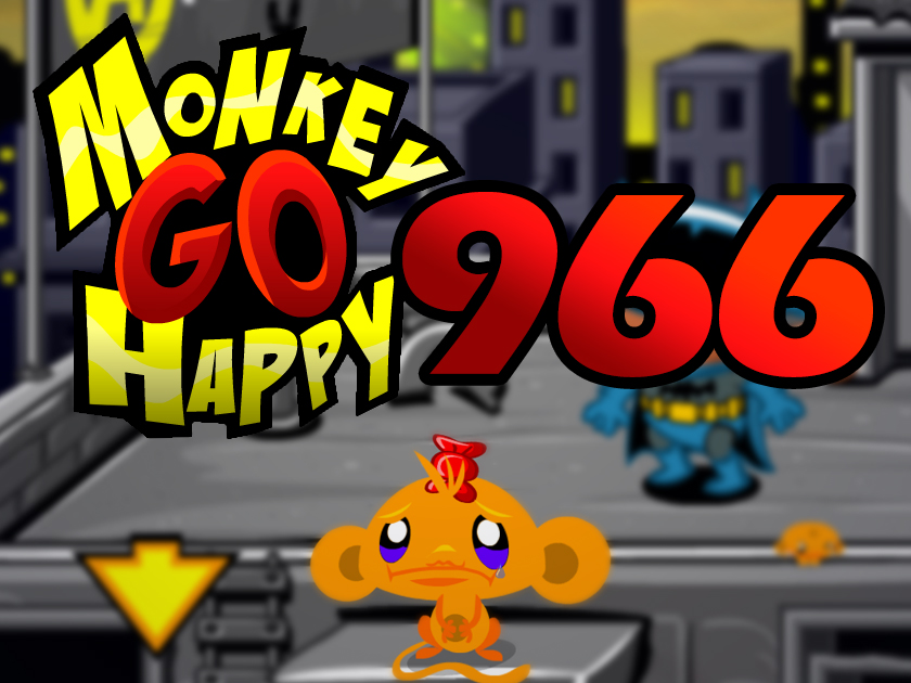 Game Monkey GO Happy Stage 966: Monkey Avengers Theme — play online free