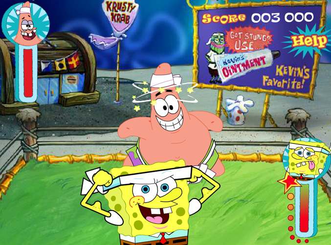 Game Sponge Bob Bikini Bottom Bust Up — play online free