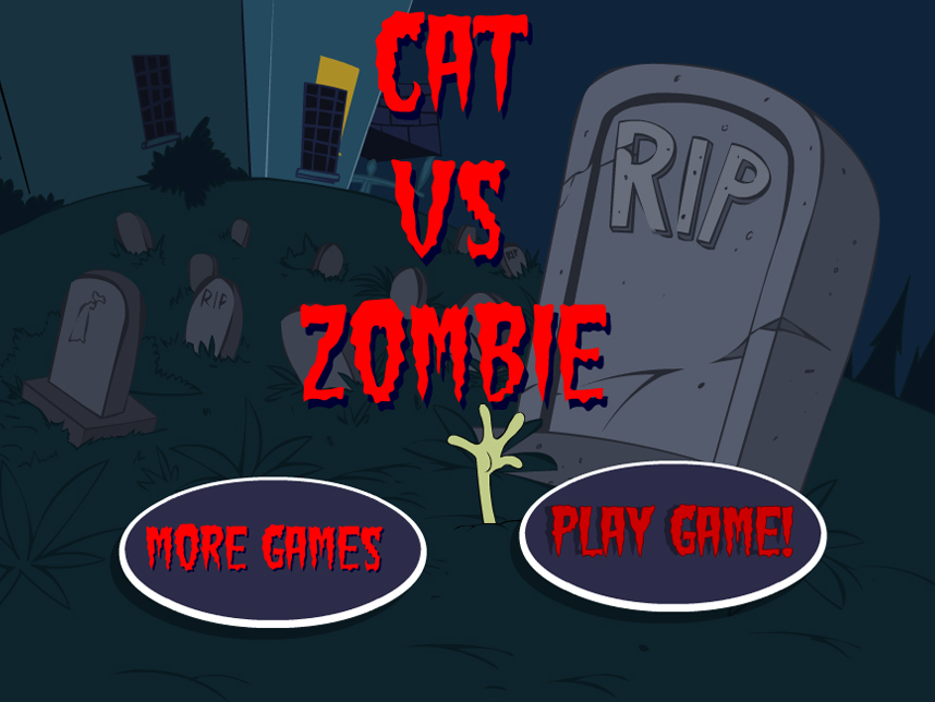 Game Cat vs Zombie — play online free